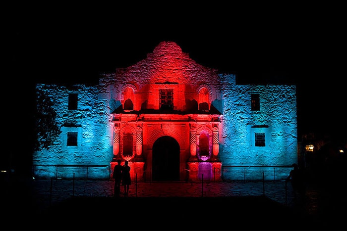 The Alamo San Antonio, Texas, USA | Color Kinetics