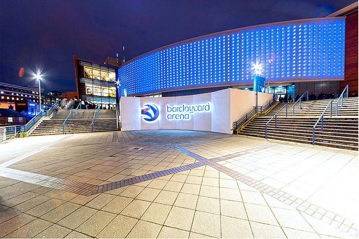 Barclaycard Arena Birmingham, United Kingdom | Color Kinetics