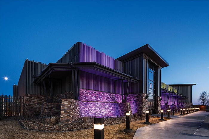 Cherokee Casino Fort Gibson Fort Gibson, Oklahoma, USA | Color Kinetics