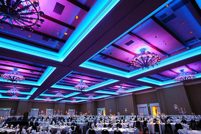 Hotel Albuquerque Ballroom Alburquerque, New Mexico, USA | Color Kinetics