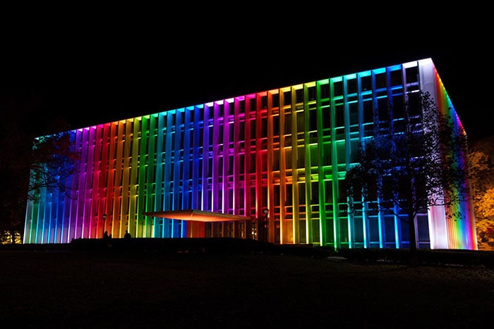 Hunt Library, Pittsburgh, Pennsylvania, USA | Color Kinetics
