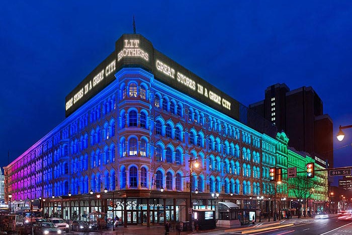 Lit Brothers, Philadelphia, Pennsylvania, USA | Color Kinetics