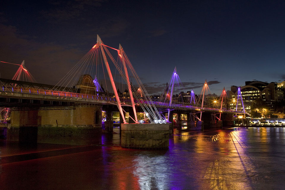 Little Rock Bridges Little Rock, Arkansas, USA | Color Kinetics