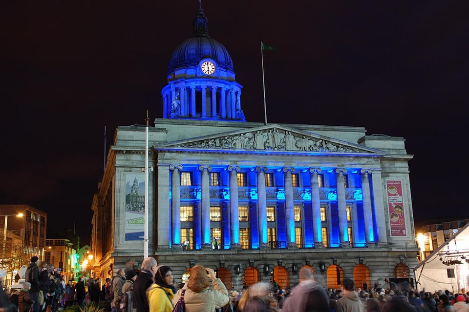 Nottingham Council House Nottingham, United Kingdom | Color Kinetics