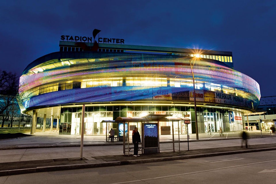 Stadion Center Vienna, Austria | Color Kinetics