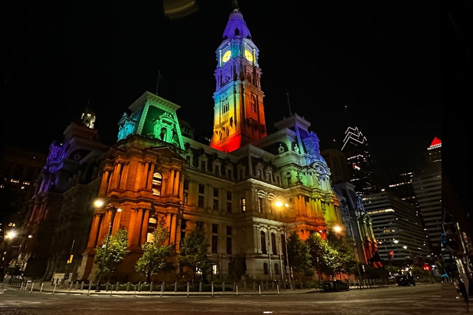 Philadelphia City Street Lights